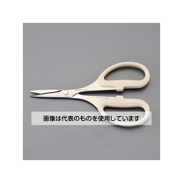 【アズワン AS ONE】実験室設備 工具類 工具、道具 ●刃材に高級ステンレス綱(6A)使用し、冷間鍛造により切れ味と耐久性を高めました。 ●硬い物から柔らかな物までスムーズな切れ味。 ●高精度に仕上げたステンレス製万能はさみの高級品です...