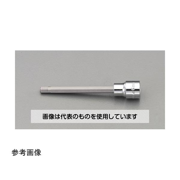 【アズワン AS ONE】実験室設備 工具類 工具、道具 商品の仕様 ●差込角：3/8" ●対辺(mm)：4 ●全長：100mm ●軸長：75mm ●外径：18mm ●ロングタイプ ●キャップボルト・止めねじの開け閉めに ●各部サイズ： ●...
