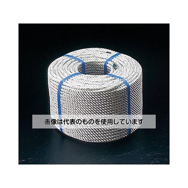 【アズワン AS ONE】実験室設備 工具類 工具、道具 商品の仕様 ●サイズ：φ12mm×200m ●重量：17.7kg ●材質：ナイロン ●引張強度：33.0kN ●構造：三つ打ち ●高強力・高伸度・衝撃吸収性が良い・弾力回復が良い ●...