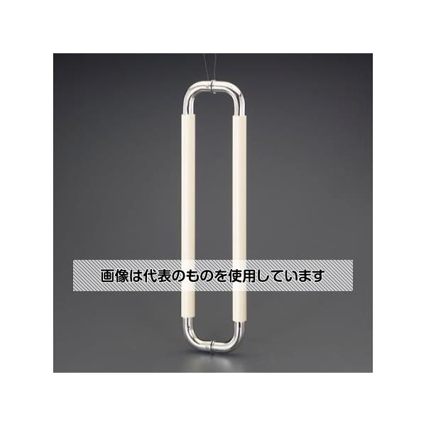 【アズワン AS ONE】実験室設備 工具類 工具、道具 ●引戸、ガラス戸の表裏に取り付ける事で、開閉を楽に行えます。 商品の仕様 ●ねじ：M8 ●ねじ間：575mm ●取手幅：φ31mm ●高さ：70mm ●色：白 ●適応扉厚：10〜55...