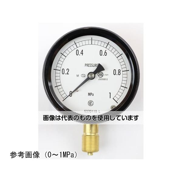 【アズワン AS ONE】実験室設備 工具類 工具、道具 ●ブルドン管の弾性変形(動き)を指針に伝える構造の圧力計で、構造が簡単なためお取扱いが容易です。また広い圧力範囲の測定が行え、幅広い分野で使用されています。 ●密閉ケースの採用により...