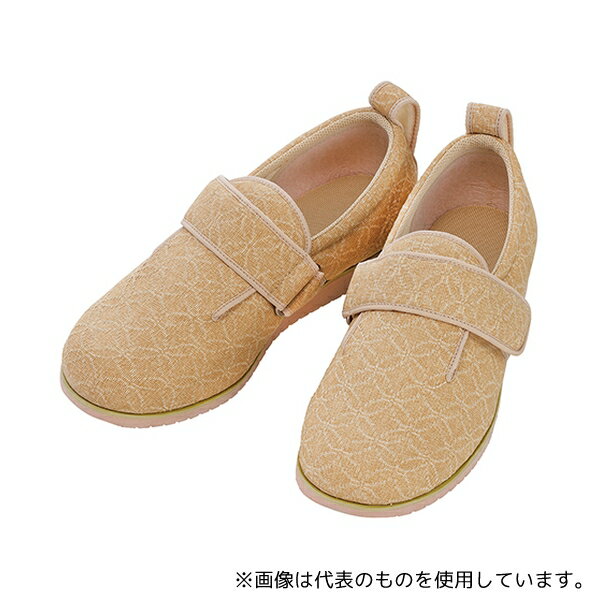 【アズワン AS ONE】看護、介護用品 介護・リハビリ リハビリ用品 ●女性におすすめの和柄です。 ●軽量で脱ぎ履き簡単、面ファスナーで調整も容易です。 商品の仕様 ●色:ベージュ ●サイズ:LL ●サイズ(cm):24.0〜24.5 ●...