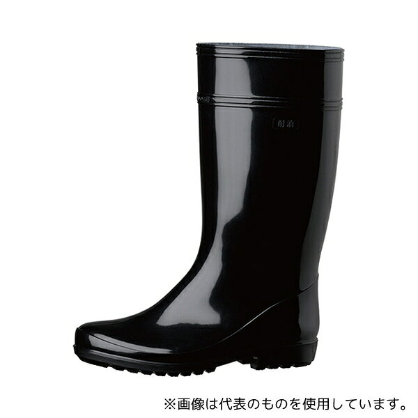 【アズワン AS ONE】実験室設備 工具類 工具、道具 ●機能性とデザイン性を両立させた長靴。低濃度の酸・アルカリに対する耐薬品性、ガソリン・軽油などに対する優れた耐油性を持っています。 ●内側底面から履き口にかけ伸びた4本の溝(エアチャ...