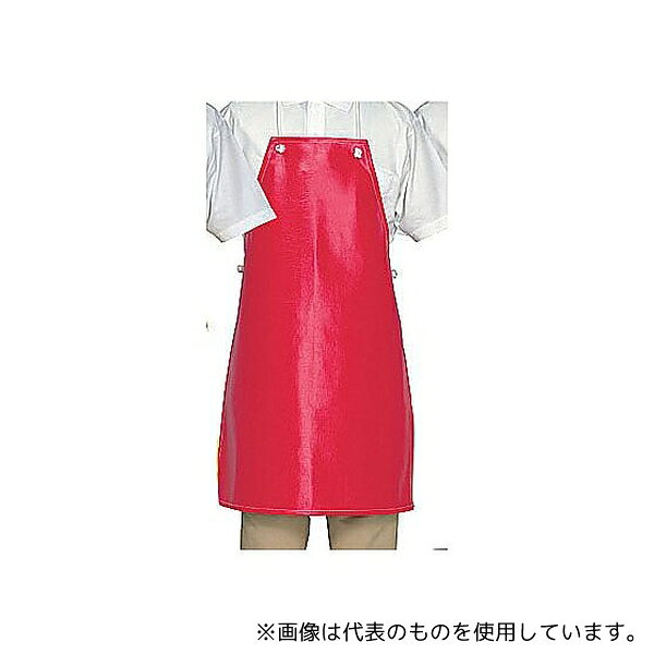 【アズワン AS ONE】実験室設備 事務用品・OAデスク 事務用品 ●厚くて丈夫なレザー調の生地をカラフルで手軽な形に仕上げました。 ●水仕事を考慮し、あえてポケットなしにしています。 商品の仕様 ●色:アカ ●幅×着丈(mm):620×...