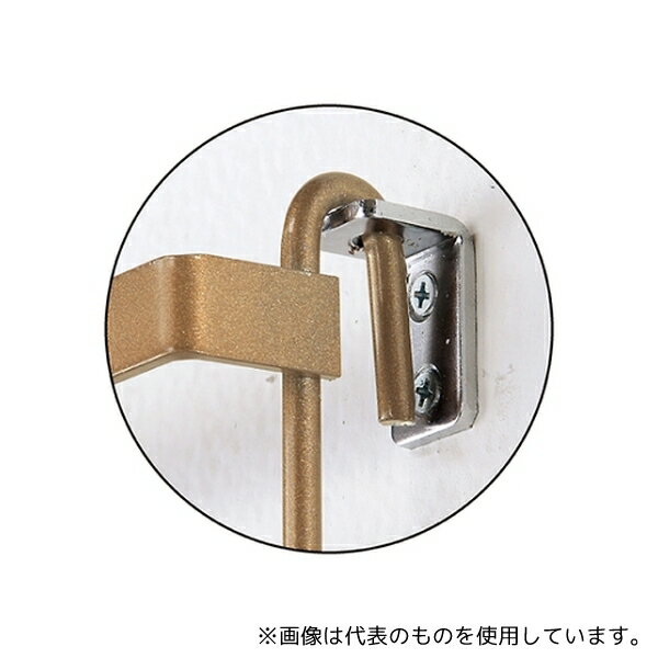 【アズワン AS ONE】実験室設備 事務用品・OAデスク 事務用品 ●パネルラックを壁面に直に取り付ける場合にご利用ください。 商品の仕様 ●セット内容:上下×各2個 ●素材:スチール製 クロームメッキ ●壁面取付ねじ付き ●入数:1セッ...