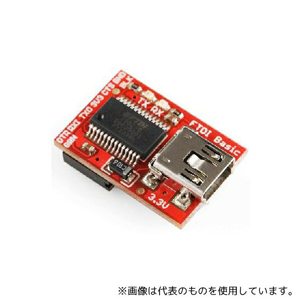 【アズワン AS ONE】物理・物性測定器 タイマー・電気器具 電気器具関連商品 ●内容:電源電圧が3.3VのArduinoPro、mini、LilyPad用のUSB-シリアル変換基板。自動リセットに対応したArduinoに使用可能で、スケ...