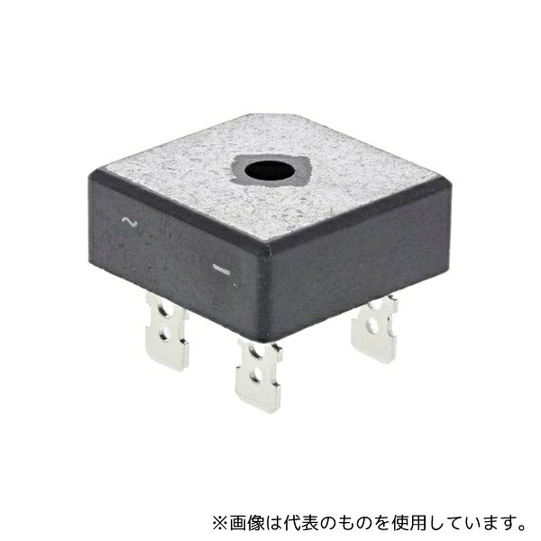 【アズワン AS ONE】汎用器具・消耗品 金属・樹脂実験必需2 実験室必需用品、器具その他 ●UL #E258596 ●プッシュオン端子付きブリッジ整流器、GBPC 25シリーズ、Fairchild Semiconductor ●高電流2...