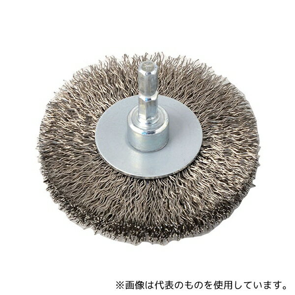 【アズワン AS ONE】実験室設備 工具類 研磨剤、研磨用品 ●ステンレスの錆取り、溶接後のスケール取りに。 ●軸が六角軸になっており、インパクトや電気ドリルでの使用が可能です。 商品の仕様 ●適用研磨物:ステンレス材 ●最高使用回転数:...
