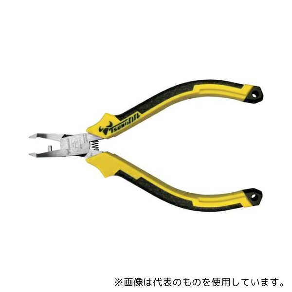 【アズワン AS ONE】実験室設備 工具類 工具、道具 ●疲れにくさ、感触の良さを研究し開発したオリジナル二重成型エラストマーグリップを採用 ●本体に対し45°の先端刃があり、平面上に突起した線材等の精密切断に便利。 ●切断時に刃がブレな...