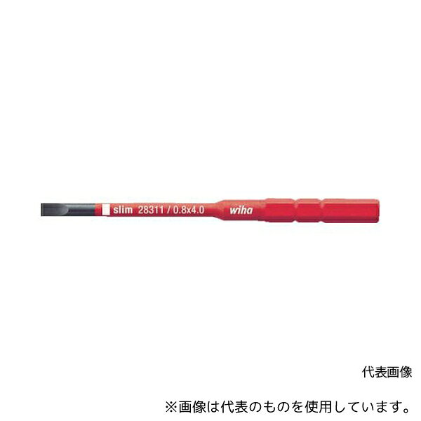 【アズワン AS ONE】実験室設備 工具類 工具、道具 ●1000Vまでの絶縁マガジン・リフトアップホルダー用ビットです。 ●あらゆる産業のねじ締め 商品の仕様 ●刃先:(-)3.0×0.5 ●全長(mm):75 ●シャンク径:6.0mm...