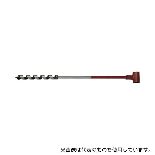 【アズワン AS ONE】実験室設備 工具類 工具、道具 ●木材の貫通穴用です。 ●手廻し(手動)で木材に穴をあけるドリルです。 ●電源が無い所での穴あけ作業が可能です。 ●被削材:木材。 商品の仕様 ●刃径(mm):24 ●溝長(mm):...