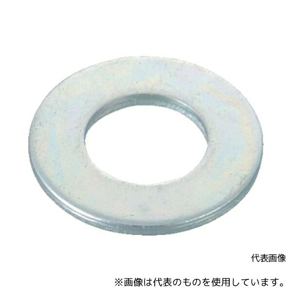 【アズワン AS ONE】実験室設備 工具類 工具、道具 ●おねじの頭あるいはナットが母材に食い込まないための一般的な平ワッシャーです。 ●環境負荷の少ない三価クロメート品です。 商品の仕様 ●呼び径:M6 ●外径(mm):13 ●内径(m...