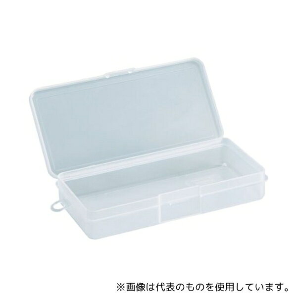 【アズワン AS ONE】実験室設備 工具類 工具、道具 ●小物をすっきり収納するのに便利なクリアケースです。 ●仕切板なし(フリータイプ)です。 ●ポケットサイズなので持ち運びにも最適です。 ●部品等のセットケースにも大変便利です。 ●工...