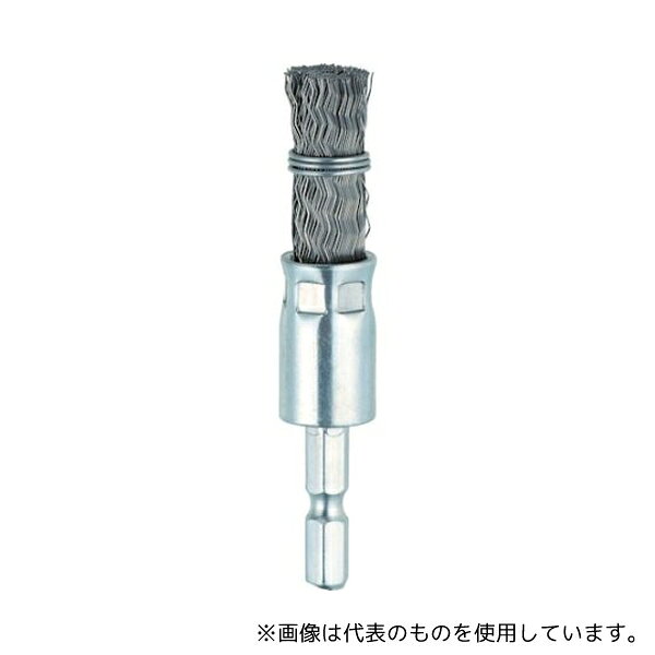 【アズワン AS ONE】実験室設備 工具類 研磨剤、研磨用品 ●六角軸タイプですので電動インパクトドリルなどで使用できます。 ●線材の中央を針金で縛っているため、回転時に線材が広がりにくくなっています。 ●底部・コーナー部などせまい箇所の...