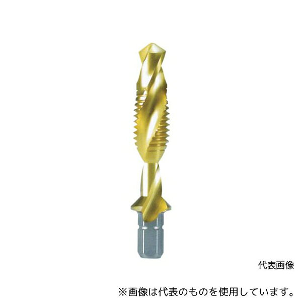 【アズワン AS ONE】実験室設備 工具類 工具、道具 ●六角軸シャンク仕様で、コードレスドライバーに装着可能です。 ●鉄板等の下穴開け作業とネジ切り作業をドリルを交換せずに行うことができます。 ●穴あけ、ネジ山の形成・修正に。 ●被削材...