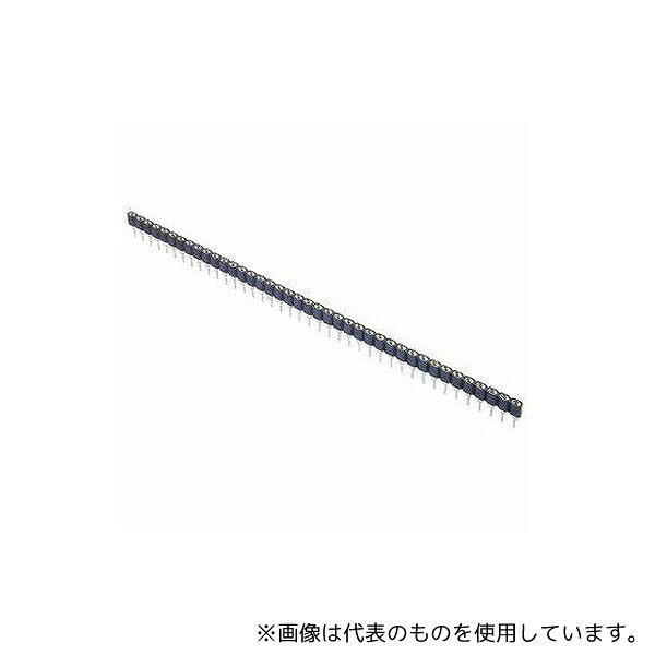 【アズワン AS ONE】物理・物性測定器 タイマー・電気器具 電気器具関連商品 ●DIPのICや相当する太さの丸ピン用です。 ●2130S1*40GSEなど角ピンヘッダーは太いので嵌合しません。1ピンごとに節で折り取って使えるピンソケット...