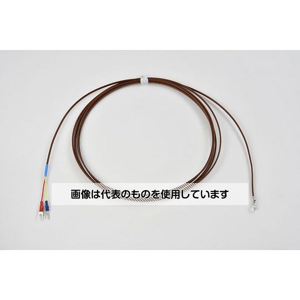 【アズワン AS ONE】汎用科学機器 冷却・加熱機器 温度調節器 ●RoHS2適合品 ●常用限度：200℃、許容差：クラス2(±2.5℃または±0.75％)線径：0.32mm ●先端に丸端子が付いたものです。 ●熱電対素線にフッ素樹脂など...