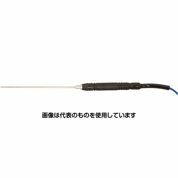 【アズワン AS ONE】汎用科学機器 冷却・加熱機器 温度調節器 ●K熱電対温度センサー ●突刺・液体温度測定用 商品の仕様 ●K熱電対 ●温度範囲：-50〜+500℃ ●サイズ：先端／φ3.2mm、センサ長／165mm、ハンドル長／12...