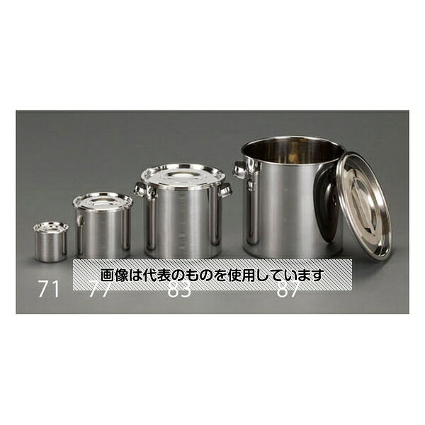 【アズワン AS ONE】汎用器具・消耗品 金属、ホーロー容器・バット類 金属、ホーロー大型容器 商品の仕様 ●材質：ステンレス(18-8) ●容量：0.38L ●内寸サイズ(mm)：φ80×80 ●取手無し ●JANコード：4550061...
