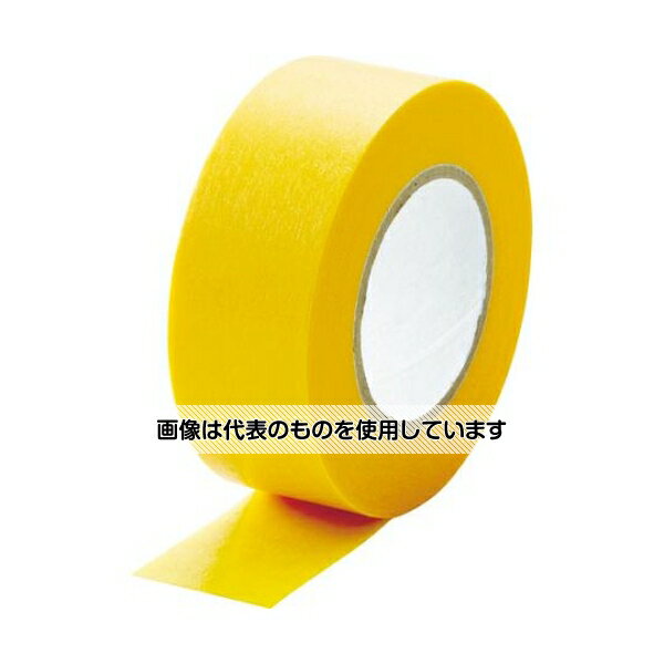 【アズワン AS ONE】汎用器具・消耗品 テープ・ラベル・紙製 テープ、紙製品関連品 ●建築・塗装用のマスキングテープです。 ●弱粘着でのり残りがしにくく、保持力が強いです。 ●建築塗装用。 商品の仕様 ●色：黄 ●幅(mm)：20 ●長...