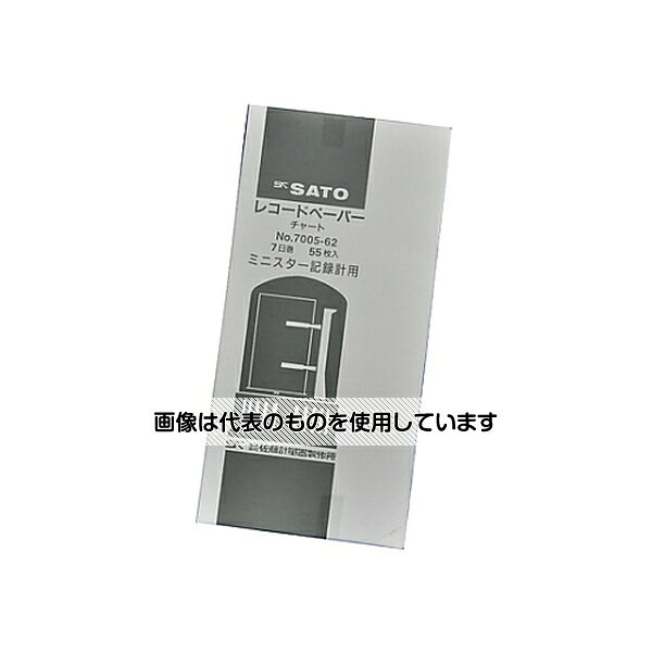 【アズワン AS ONE】物理・物性測定器 温度・湿度管理機器 温度計・湿度計 ●シグマミニスター7005-00専用の記録紙 商品の仕様 ●7日巻 ●1箱55枚入り ●コード番号：7005-62 ●JANコード：4974425311705 ...