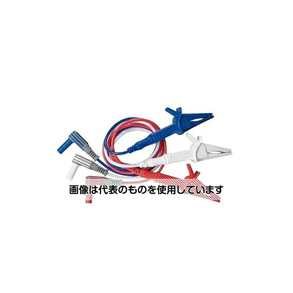 【アズワン AS ONE】物理・物性測定器 電気計測機器 電気計測機器 ●KS3用ワニ口 商品の仕様 ●赤、青、黒 ●JANコード：4981754400482 【※ご注意ください】商品は代表の画像を使用しています。