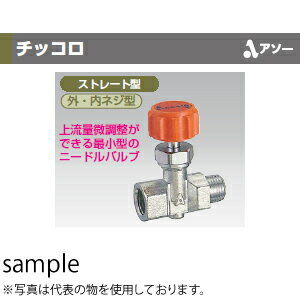 商品の特徴 ●ストレート型/外・内ネジ型チッコロ ●寸法：R1/4"×RC1/4" ●材質：黄銅(C3771/C3604)+クロームメッキ製 ●Oリング：NBR ●ハンドル：PBT-BT1030 ●上流量微調整ができる最小型のニードルバルブ