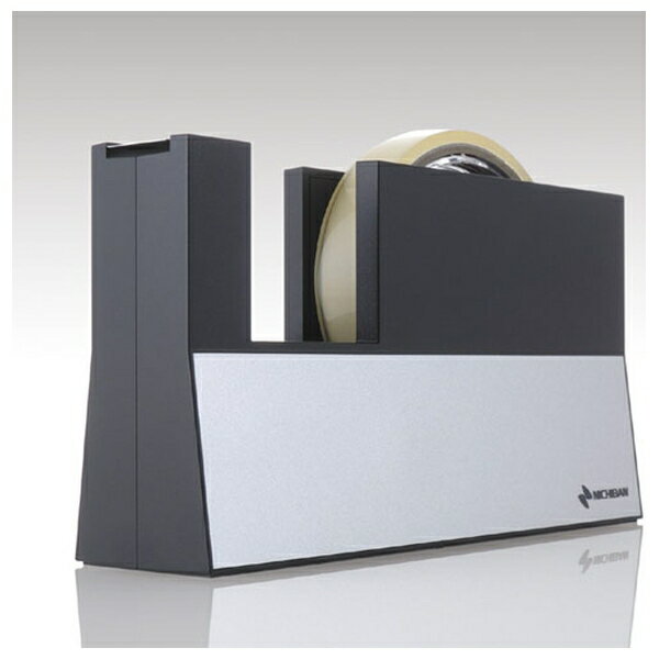 商品の特徴 ニチバン TC-CB6 テープカッター 直線美 黒 凸凹の少ない刃で、軽く、直線に切れる。 製品仕様 ●外寸：幅51×奥181×高113mm ●重量：1．4kg ●巻芯径：76mm ●テープ収容幅：最大18mm ●材質：本体＝A...