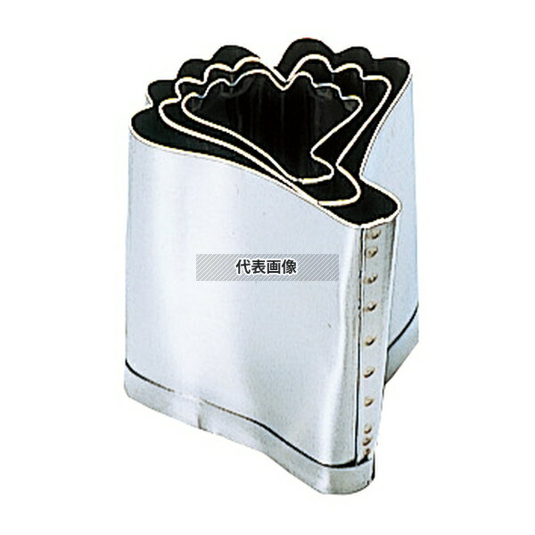 商品の特徴 EBM(江部松) 18-8(ステンレス) 手造抜型 秋 銀杏 #1 製品仕様 ●商品ブランドシリーズ:EBM(江部松) ●品名情報分解1 物:抜き型 ●外寸:20(目安)/ ●重量:6g ●材質:18-8(ステンレス)/ JAN...