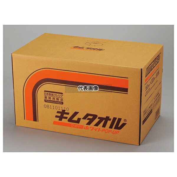 商品の特徴 キムタオル ホワイトポップアップ (300枚) ●吸収性の高い4枚の素材を特殊加工によって接着剤を使わずに1枚に仕立てた紙製ワイパーです。多量な水・油汚れ、などの吸収力が大変優れています。 製品仕様 ●商品ブランドシリーズ:日本...