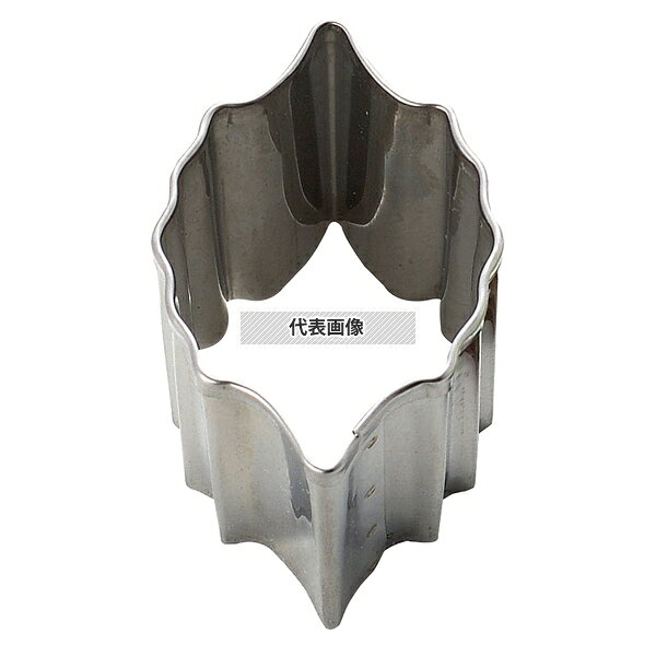商品の特徴 18-8(ステンレス) 抜型 柊 大 No.1206 製品仕様 ●型番:No.1206 ●商品ブランドシリーズ:タイガークラウン(TIGERCROWN) ●品名情報分解1 物:抜き型 ●品名情報分解3サイズ:大 ●外寸:50×3...