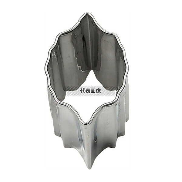 商品の特徴 18-8(ステンレス) 抜型 柊 中 No.1207 製品仕様 ●型番:No.1207 ●商品ブランドシリーズ:タイガークラウン(TIGERCROWN) ●品名情報分解1 物:抜き型 ●品名情報分解3サイズ:中 ●外寸:38×2...