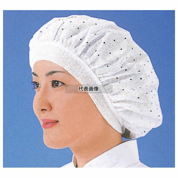 商品の特徴 ツクツク帽子 (20枚入) EL-122W フリー ホワイト ●帯電荷のパワーで毛髪を強力キャッチ。特殊な方法で電石(エレクトレット)化した不織布の一本一本の繊維が常に電気分極を保持し周囲に電界を形成します。そのため、強力な吸着...