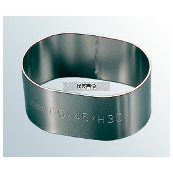 商品の特徴 EBM(江部松) 18-8(ステンレス) アルゴン溶接 小判型セルクルリング 60×40×H30 ●アルゴン溶接。リングに継ぎ目が無く、出来上がった食品に跡が付きません。ムース等に最適です。 製品仕様 ●商品ブランドシリーズ:E...