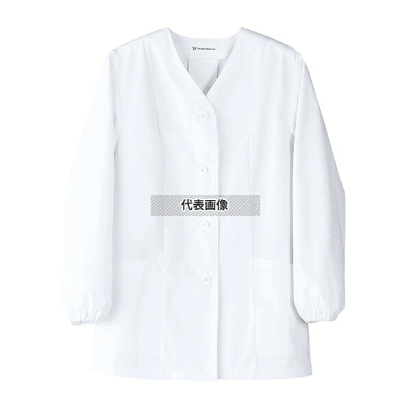 商品の特徴 女性用コート (調理服) AA336-8 15号 製品仕様 ●型番:AA336-8 ●商品ブランドシリーズ:セブンユニフォーム ●品名情報分解1 物:コート ●外寸:胸囲117×着丈72×裄丈78(cm)/ ●材質:ブロード/ポ...
