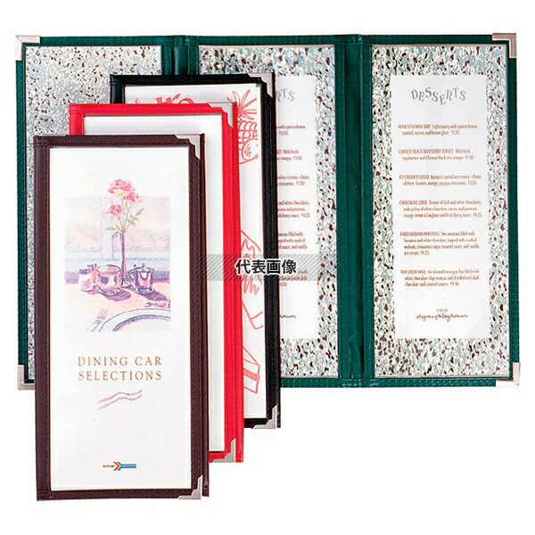 商品の特徴 シンビ メニューブック ABW-6 黒 ●4コ?ナ?に強力マグネット装着でシンプルな作業で立型メニューに！ ●L字金具がマグネット式、畳んでも立てても使えるコロコロメニューブック ●縦長3ツ折。6ページ仕様。 製品仕様 ●型番:...