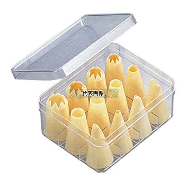 商品の特徴 TH PP 口金セット 大 (12ケ入) 31903 ●セット内容：星11、13、15、17各1・丸11、13、15、17各1・飾り葉ッパ、2つ穴、バラ、縦ミゾ各1 製品仕様 ●型番:31903 ●商品ブランドシリーズ:ther...