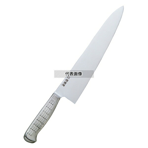 商品の特徴 堺南海 牛刀 AS-7 剣先 18cm ●刀身(モリブデンバナジウム鋼)と柄の部分(18-8ステンレス)を一体化した事により、洗いやすくハンドルが腐ったり抜ける心配がなく衛生的です。 ●刀身が柄の最後部まで差し込んであり、折れ等...