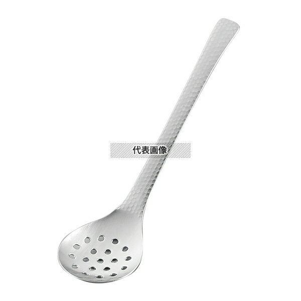 商品の特徴 18-8(ステンレス) 嵯峨野 盛リ付ケスプーン 穴明 213×54 ●槌目入り 製品仕様 ●商品ブランドシリーズ:嵯峨野 ●品名情報分解1 物:スプーン ●外寸:54×213/ ●重量:60g ●材質:18-8(ステンレス)/...