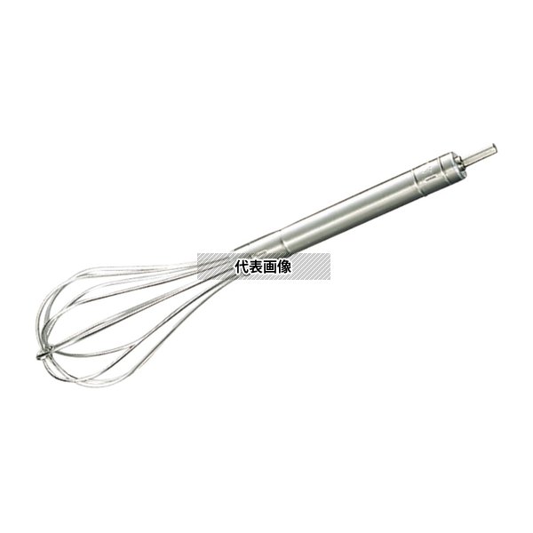 商品の特徴 ステンレス電動ドリル用泡立器 20号 64cm ●チャック部分:φ10×35mm 製品仕様 外寸1:全長:640mm JANコード：4562207182201