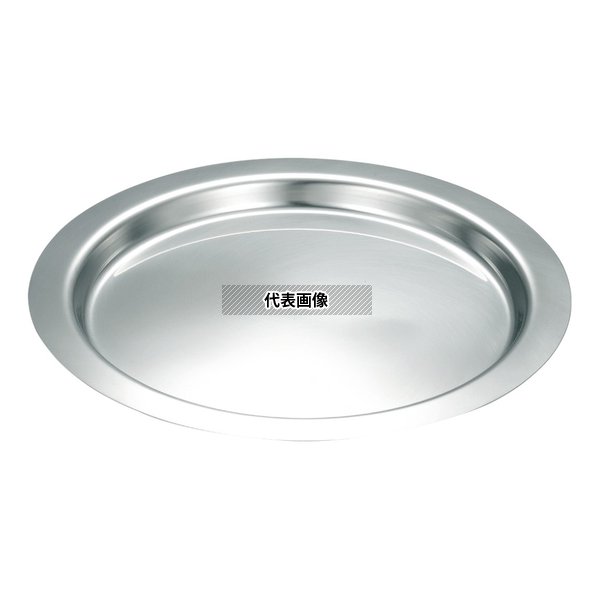 商品の特徴 深型ボール用 フラットエッジ トレー 27cm 製品仕様 外寸1:外径:306mm 内寸1:内径:270mm 内寸2:高さ:13mm 重量:500g 厚み:0.8mm 材質:18-8ステンレス 製造生産国:日本 JANコード：4...