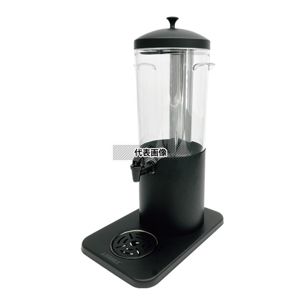 商品の特徴 SX ビバレッジディスペンサーミニ シングル X23588KG ブラック ●飲み物のロスを抑える5Lタイプ。スタイリッシュなデザインで新登場 ●蛇口からディスペンサー端までの外径は約200mm。 製品仕様 外寸1:330×220...