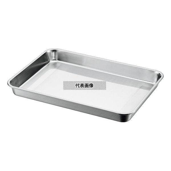 商品の特徴 AG 18-8 浅型角バット 8枚取 ●耐久性のあるベーシックなステンレス角バット。食材の一時保管や、下味付けなどに便利な形状です。 製品仕様 外寸1:405×290×39mm 重量:660g 容量:3.5L 厚み:0.6mm ...