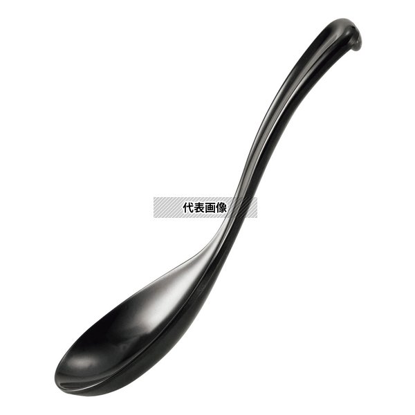 商品の特徴 メラミン チリレンゲ M-590 黒 持ちやすく、すくいやすい。滑らかな質感が特徴のチリレンゲです。 製品仕様 外寸1:171mm 重量:27g 材質:メラミン 製造生産国:タイ JANコード：4523927008134