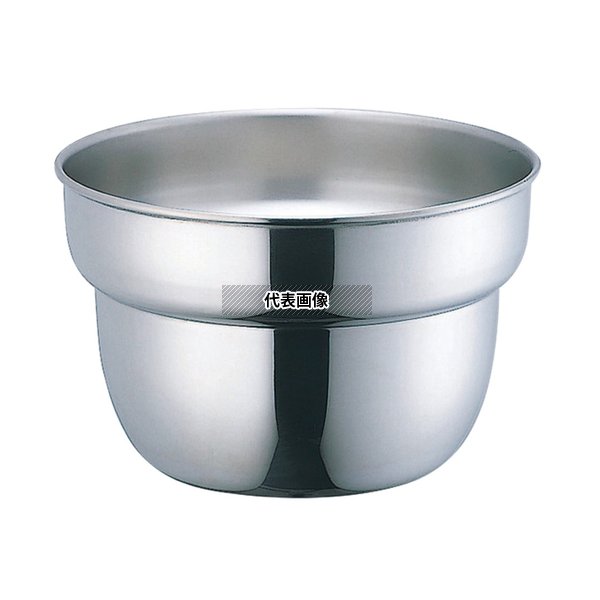 商品の特徴 SW 18-8 ガラ入れ 広口 製品仕様 外寸1:φ175×H108mm 容量:1.5L 材質:18-8ステンレス JANコード：4580173258447