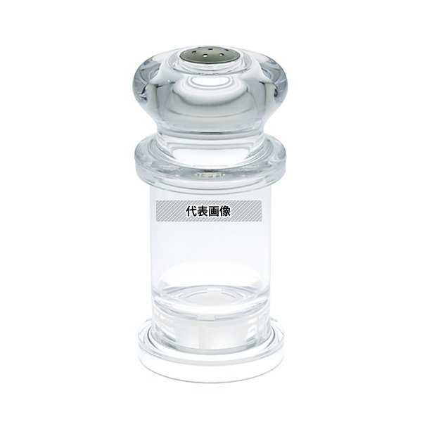 商品の特徴 ソルトシェーカーCL L 063749 ビストロ 製品仕様 外寸1:φ59×H127mm 材質:アクリル、18-8ステンレス JANコード：4942334063749