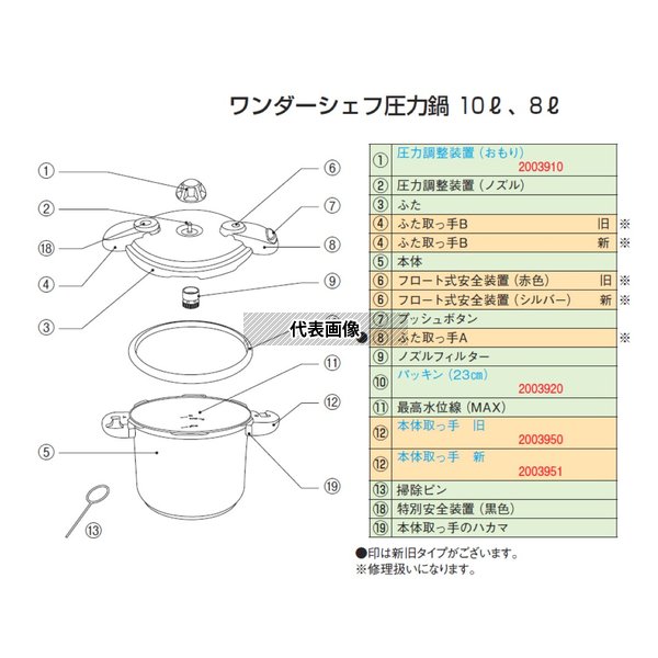 商品の特徴 ID圧力鍋部品 8~10L用 おもり 601544(共通) 製品仕様 JANコード：4970840601544