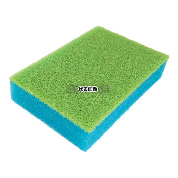 商品の特徴 給食用スポンジ(10枚入)ブルー F-603 ●不織布を使用しない新タイプ。｢強化スポンジ｣を貼り合わせたタイプ。 ●研磨粒子なしで傷つけず、ちぎれにくいので異物混入対策に最適です。 ●10枚入り。 製品仕様 外寸1:90×14...