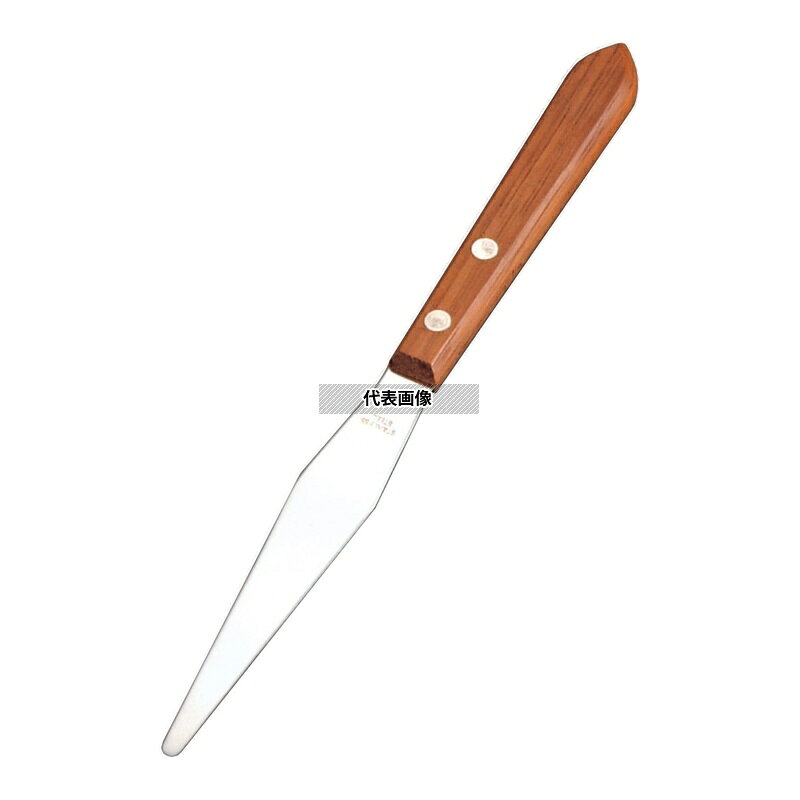 商品の特徴 製品仕様 ●型番:No.3 ●英語商品名:Slim Pallet Knife with Wooden Handle No.3 ●品名情報分解1 物:ナイフ ●外寸:208/ ●材質:柄：木/ ●刃渡り:108 JANコード：49...
