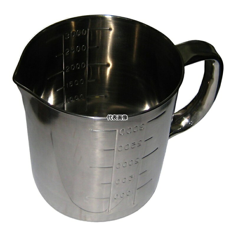 商品の特徴 一菱金属 ミツワ 18-8(ステンレス) 口付 計量水マス 3L φ160×H175mm 水マス No.0396000 ●最小目盛：500cc 製品仕様 ●英語商品名:Mitsuwa Stainless-Steel Measur...